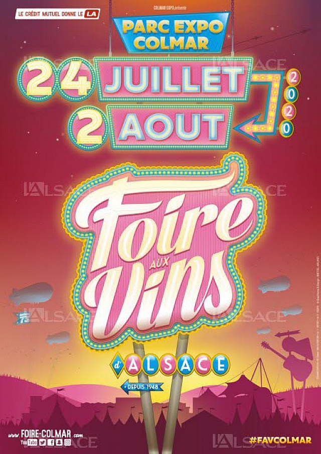 Foire aux Vins d'Alsace - Festival France 2024 Guide, Programmation, concerts, billets...