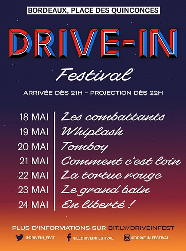 Drive-in Festival - Festival France 2024 Guide, Programmation, concerts, billets...